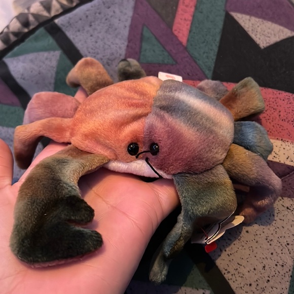 Ty | Toys | Claude The Crab Beanie Baby | Poshmark